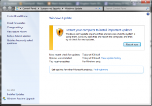 Windows Update Installation | Houston PC Services